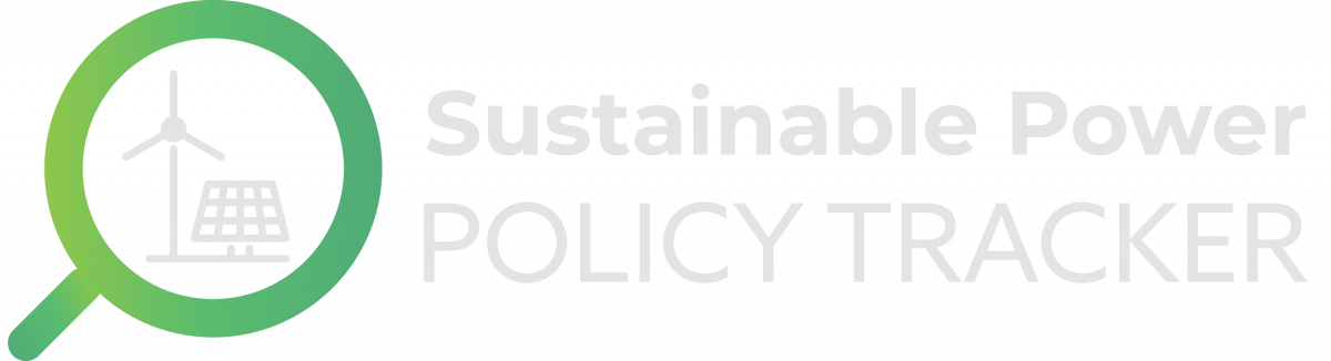 Home - Sustainable Power Policy Tracker